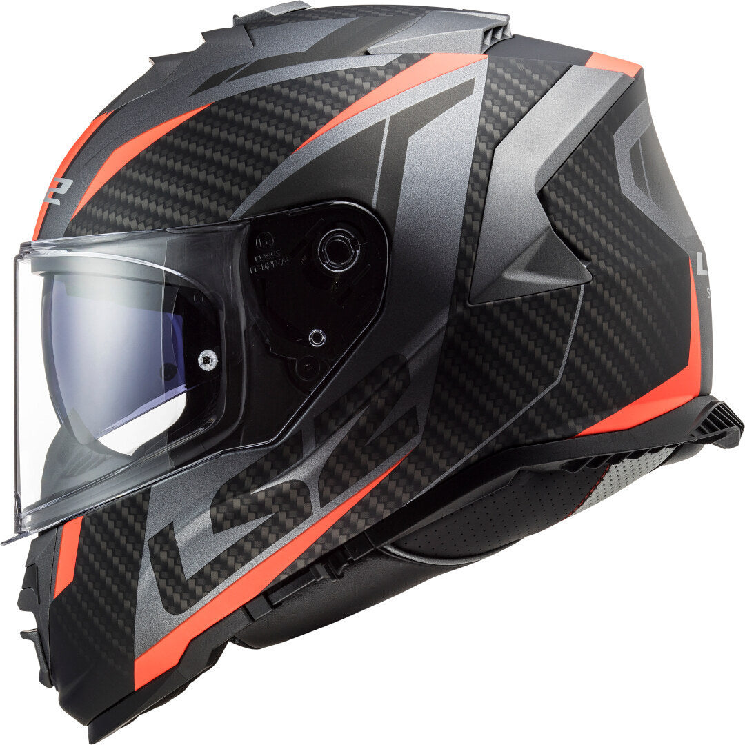 Casco Integral Ls2 Storm Ii Ff800 Racer Negro Naranja Fluo – Moto ...