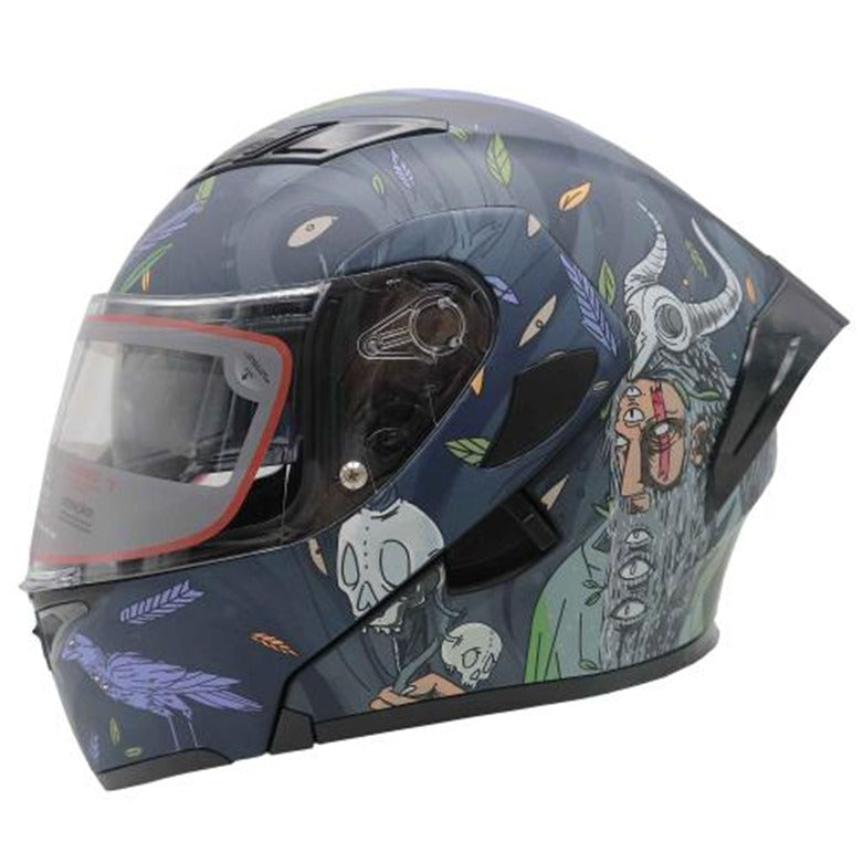 Casco Abatible R7 Unscarred Chaman – Moto Helmets & Sebastian SA de CV