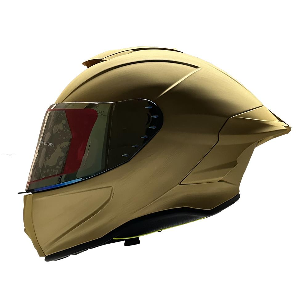 Casco Integral R7 Racing Badder Dorado – Moto Helmets & Sebastian SA de CV