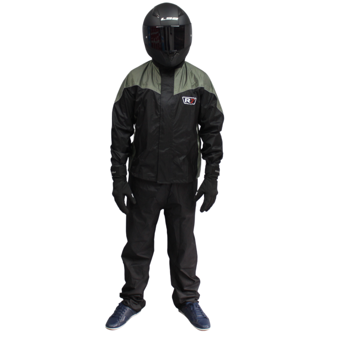 Impermeable Premium R7 Gris – Moto Helmets & Sebastian SA de CV